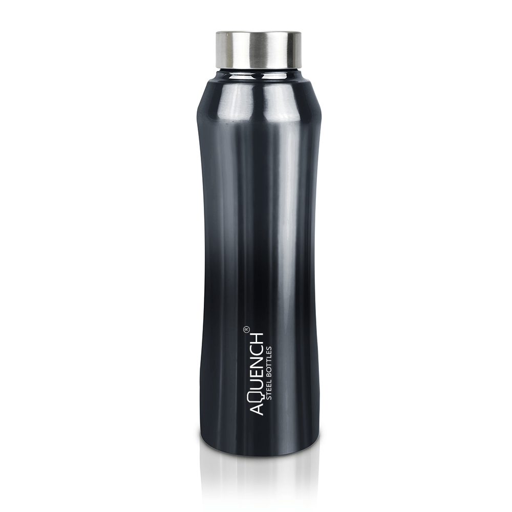Rush Metallic Stainless Steel Water Bottle – Aquench
